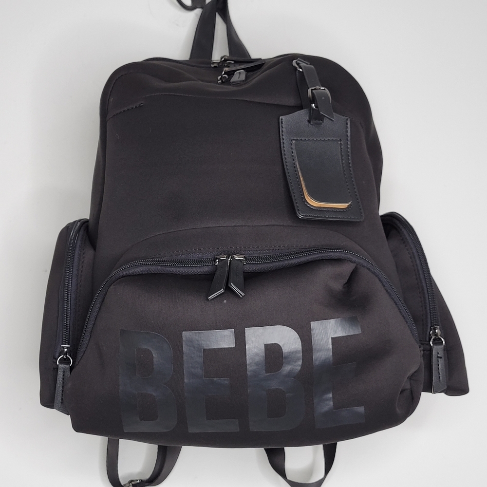 Bebe Strechy Backpack Black - Gem